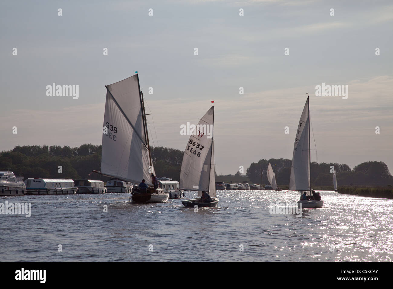 Three rivers race norfolk hi-res stock photography and images - Alamy