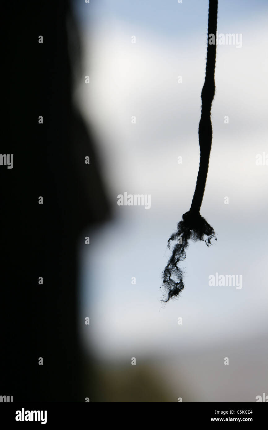 Piece Of String Hanging