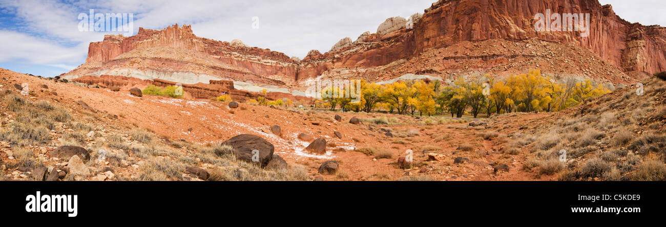 Capital Reef National Park in Fall Stock Photo - Alamy
