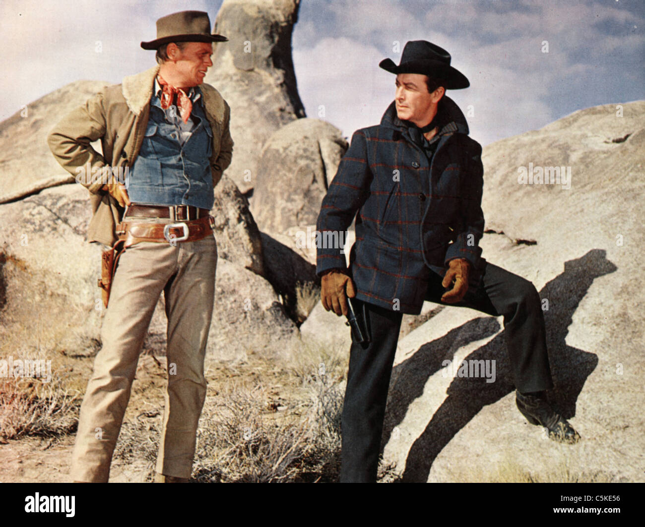 The Law and Jake Wade Année : 1958 - USA Robert Taylor, Richard Widmark ...