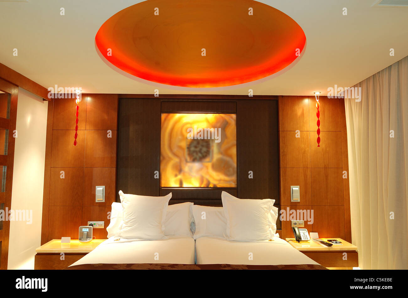 Apartment interior in the luxury hotel, Tenerife island, Spain Stock ...