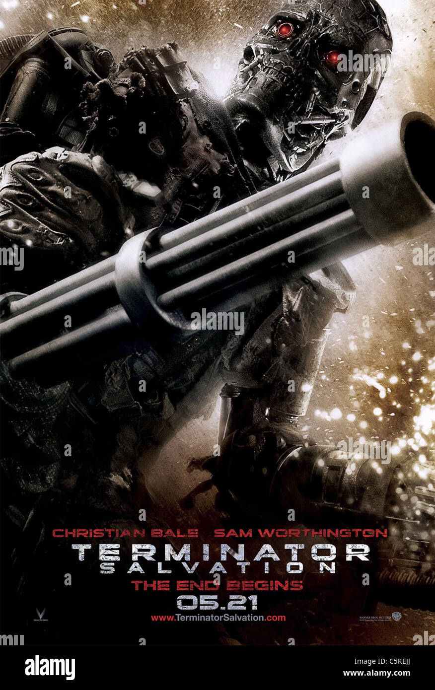 Terminator Salvation Year : 2009 Director : McG McG Teaser Stock Photo ...