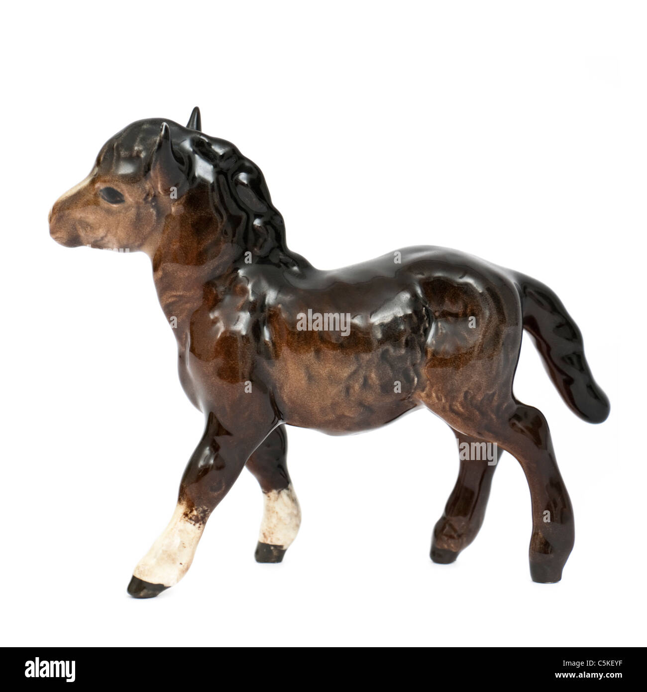 Vintage Beswick porcelain pony Stock Photo - Alamy