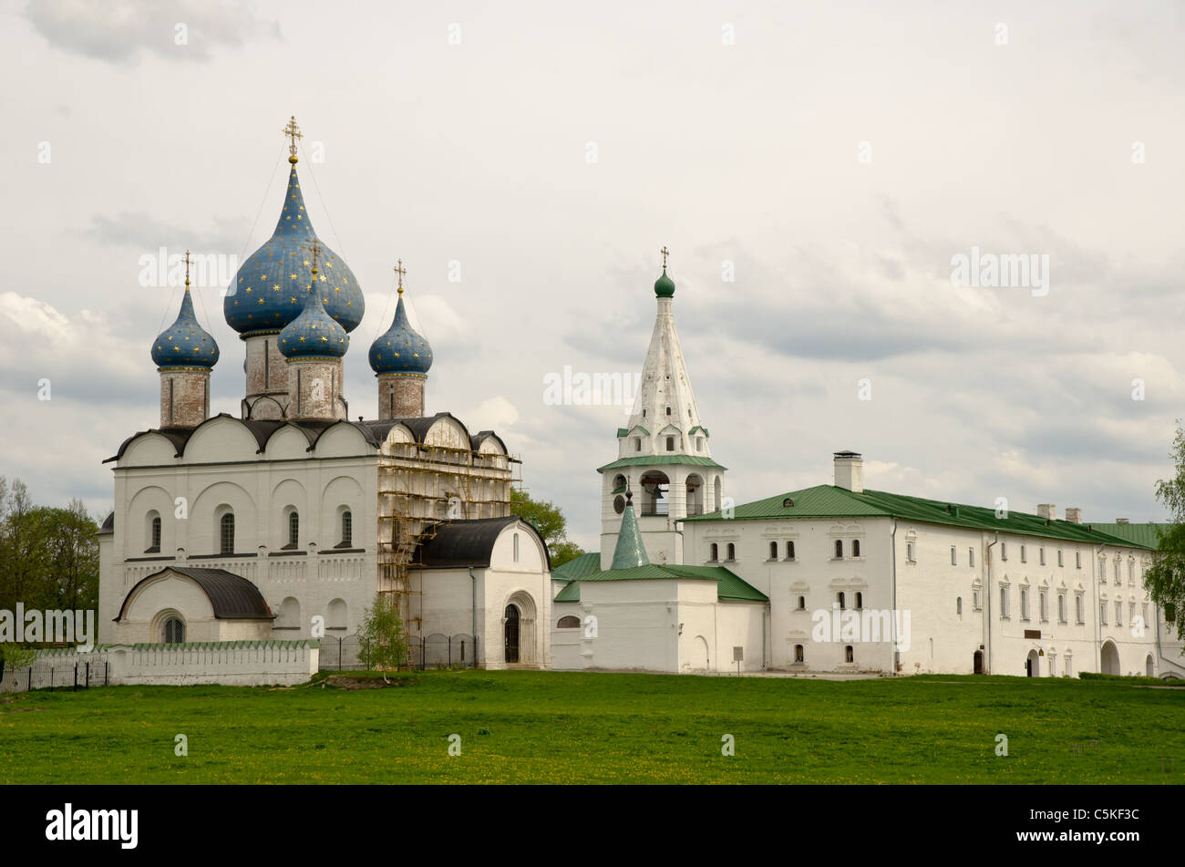 Ancient kremlin in the Russian Suzdal town (XII century Stock Photo - Alamy