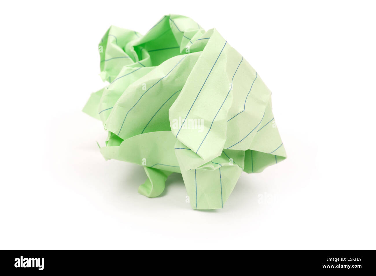 paper ball with white background Stock Photo - Alamy