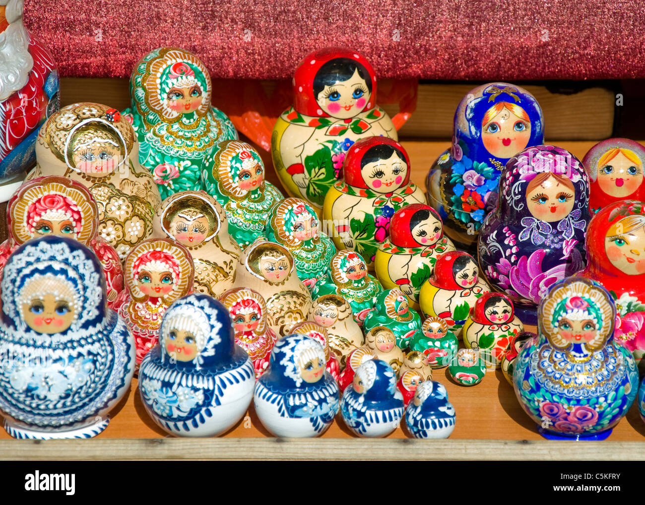 Matryoshka Dolls, St. Petersburg, Russia Stock Photo - Alamy