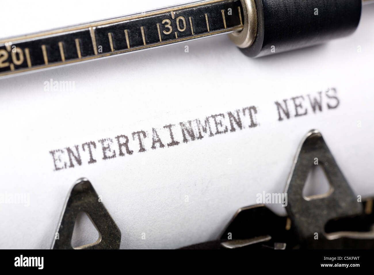 News entertainment hi-res stock photography and images - Alamy