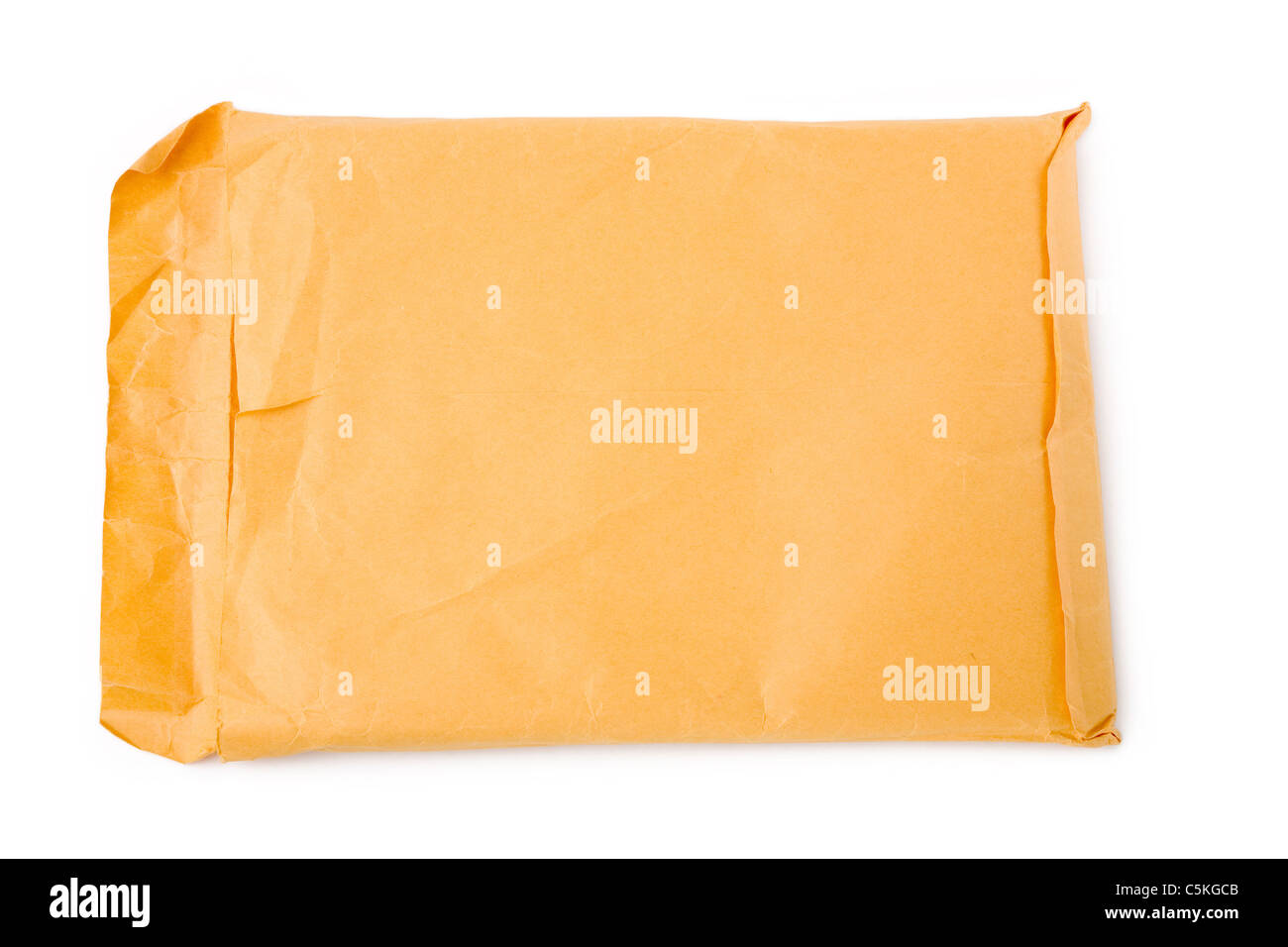big envelope with white background Stock Photo - Alamy