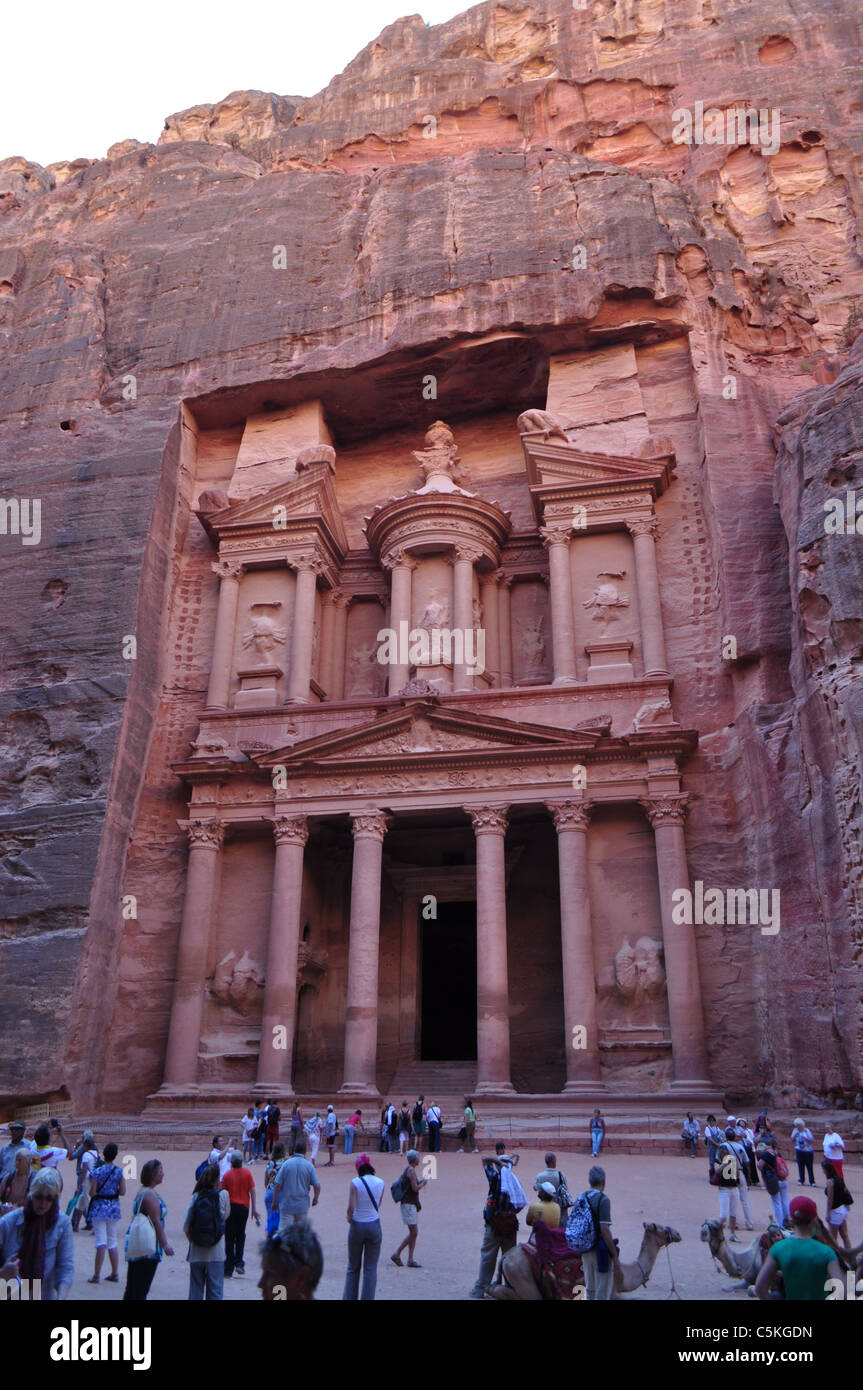 Treasury, Petra, Jordan Stock Photo - Alamy
