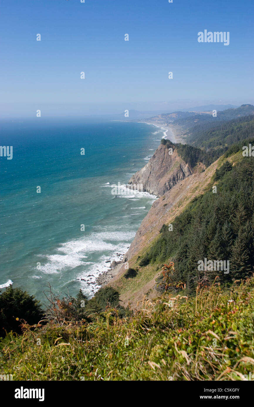 Vertical of view north from Pacific Coast Trail Stock Photo - Alamy