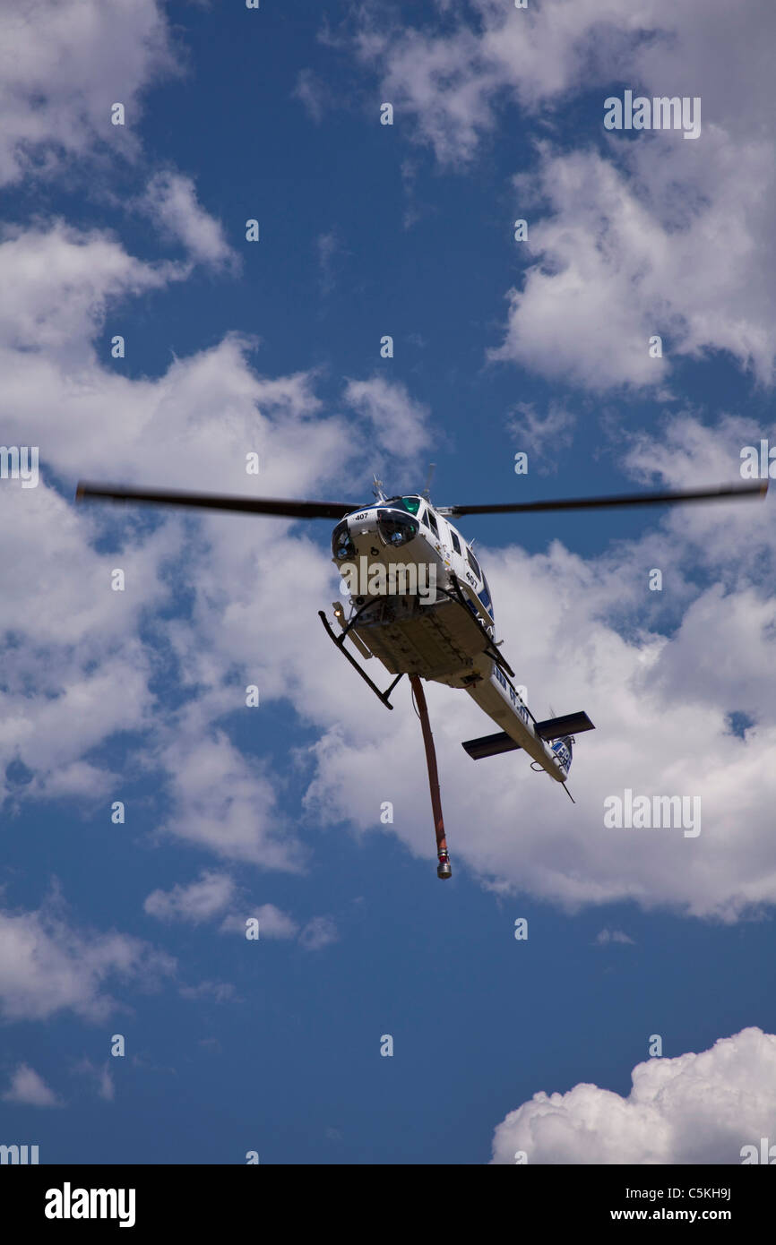 Firefighting Helicopter training in Kern County Stock Photo - Alamy
