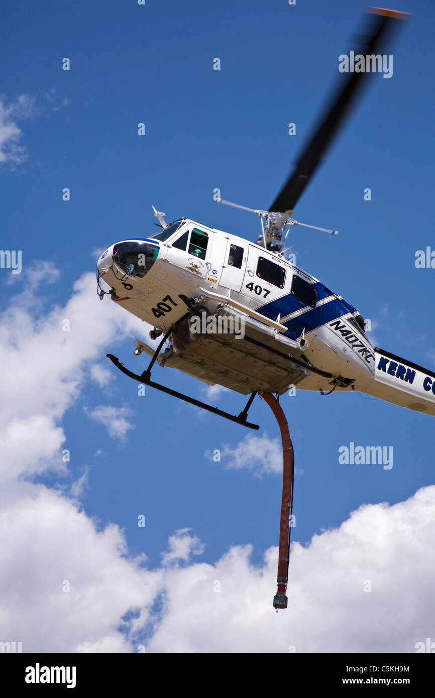 Firefighting Helicopter training in Kern County Stock Photo - Alamy