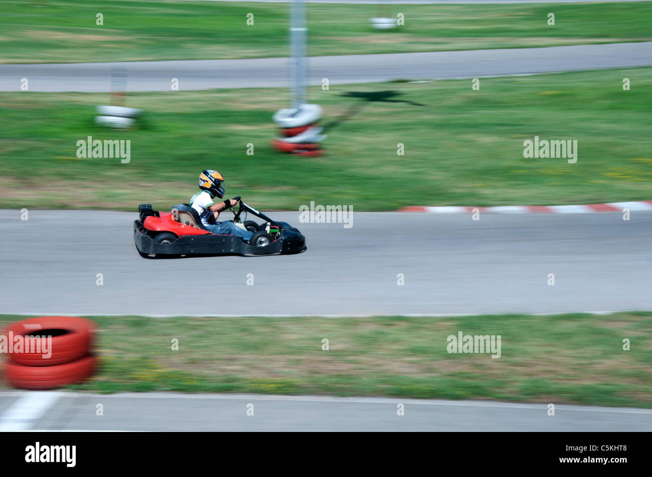 Kart track hi-res stock photography and images - Alamy