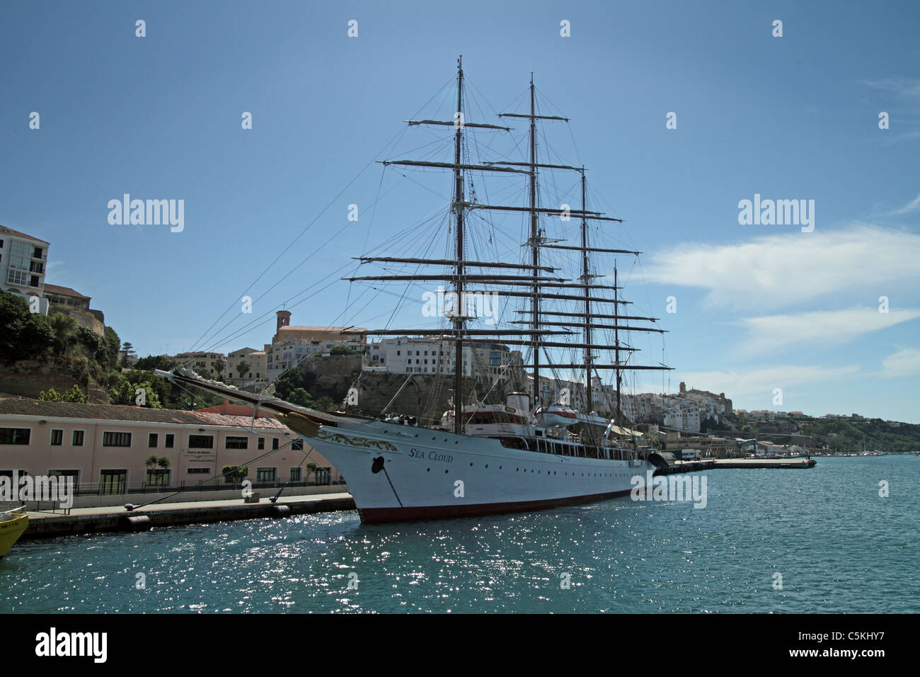 Sea Cloud, the largest private sailing yacht ever built. Restored in ...