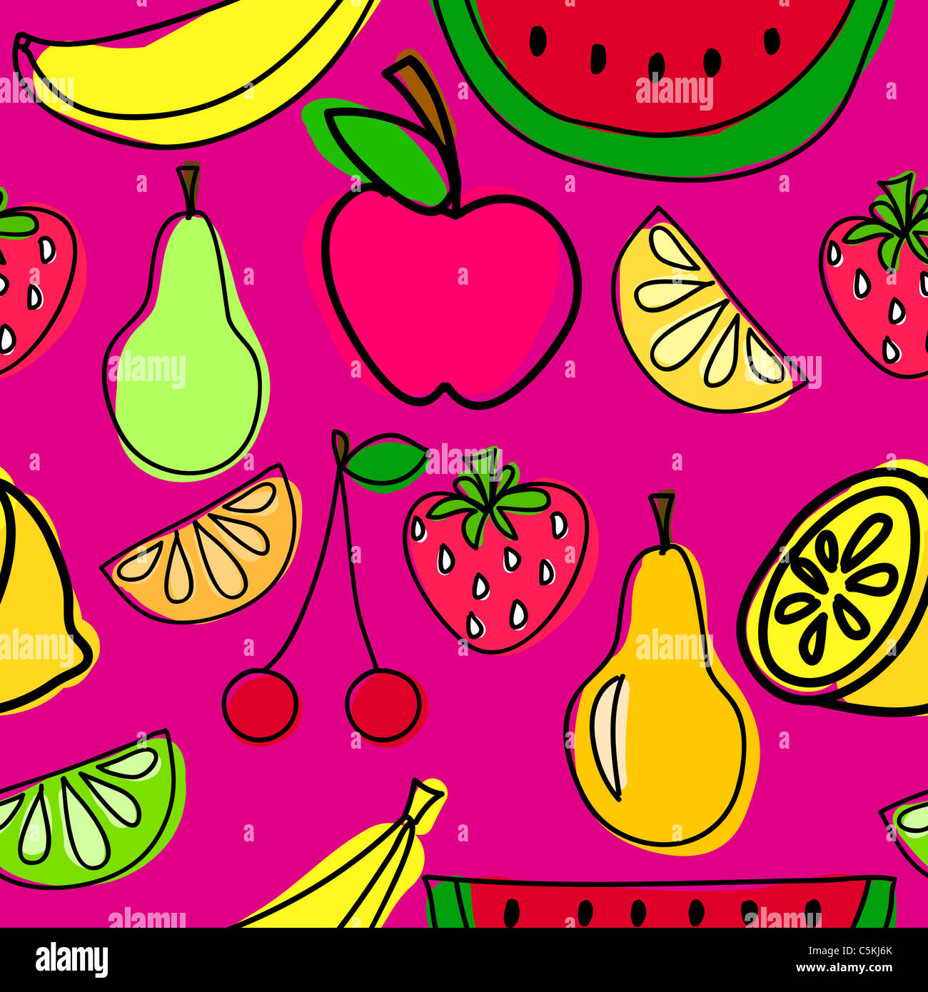 Fruit background - seamless - exclusive to Alamy Stock Photo - Alamy