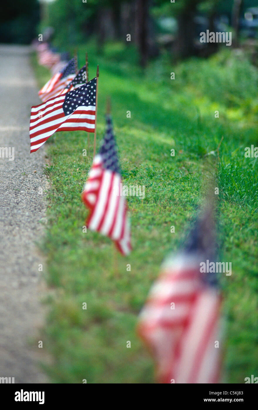 Us flags hi-res stock photography and images - Alamy