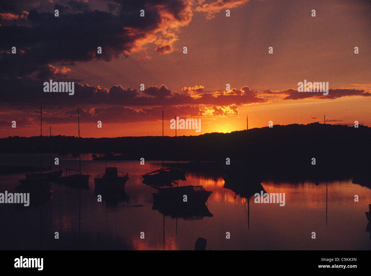 Menemsha bight, Gay Head, MA Stock Photo - Alamy