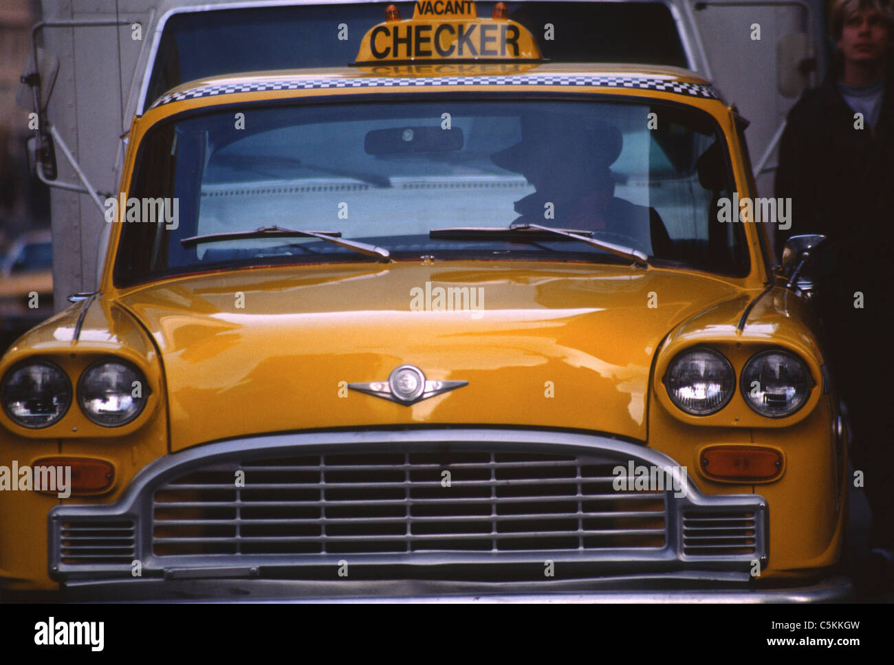 Checker cab hi-res stock photography and images - Alamy