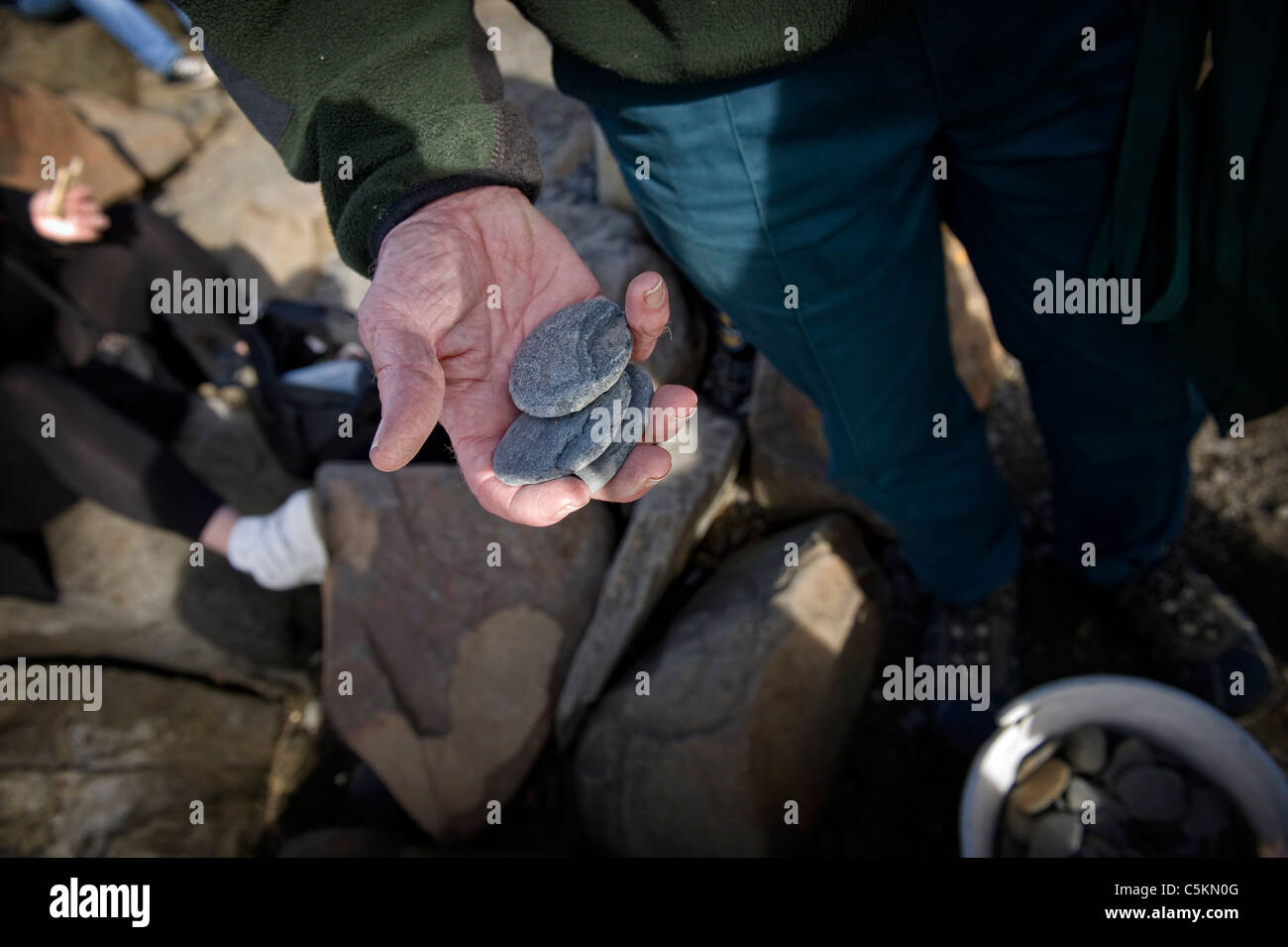Children throwing rocks hi-res stock photography and images - Alamy