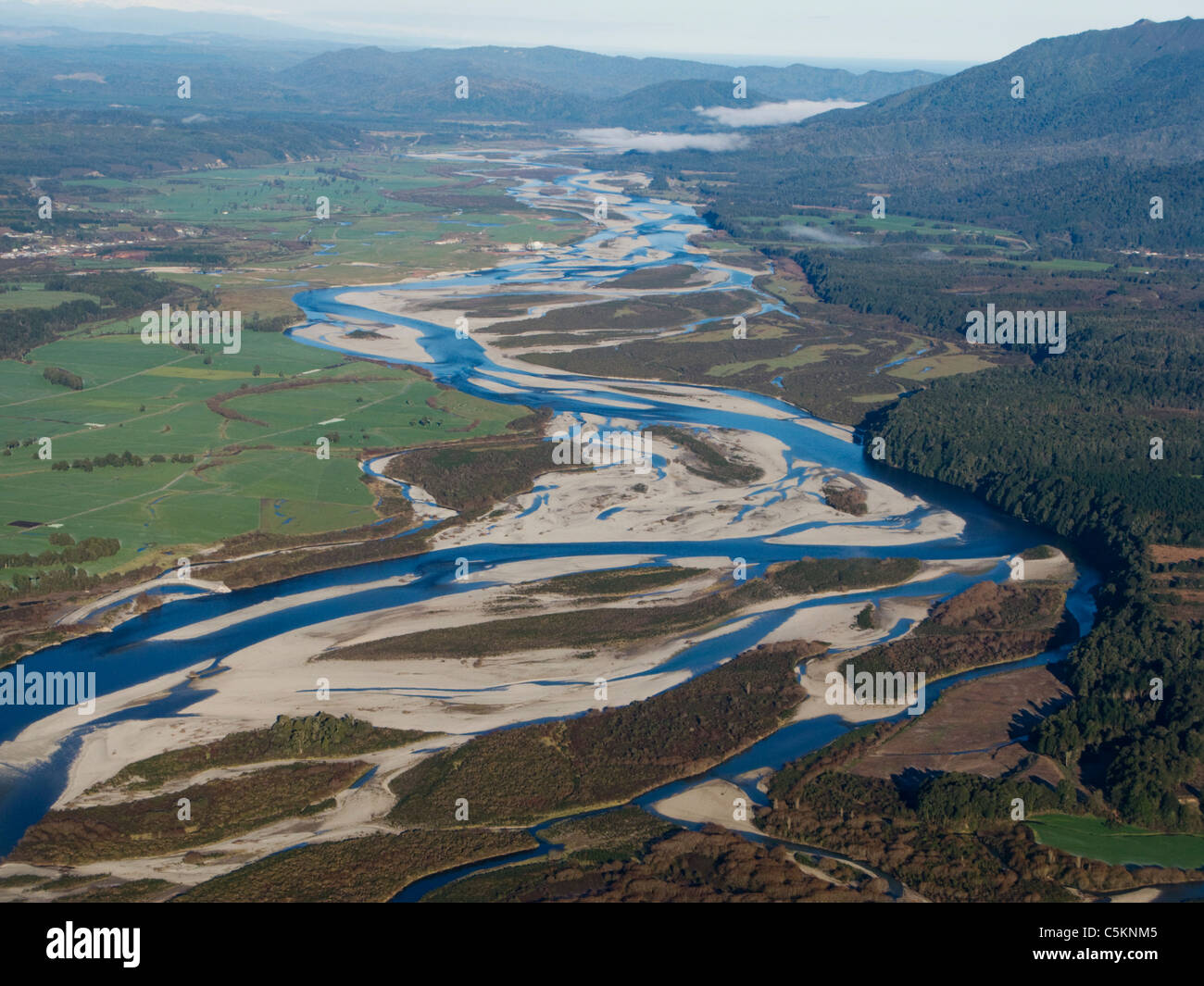 Curved river channel High Resolution Stock Photography and Images - Alamy