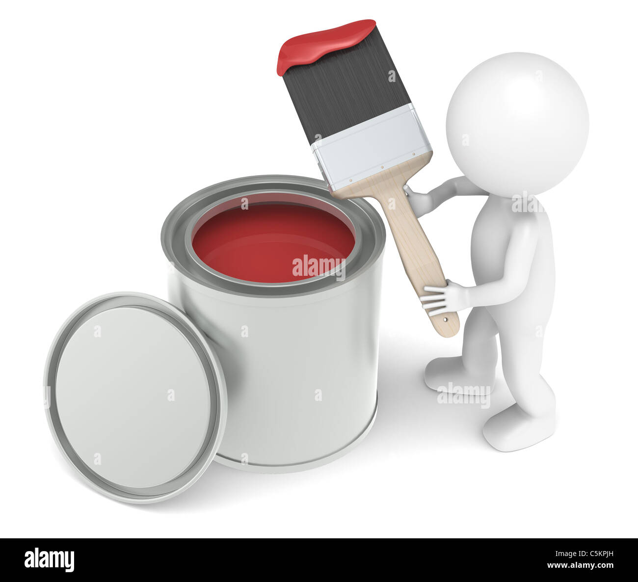 Human figure painting Cut Out Stock Images & Pictures - Alamy