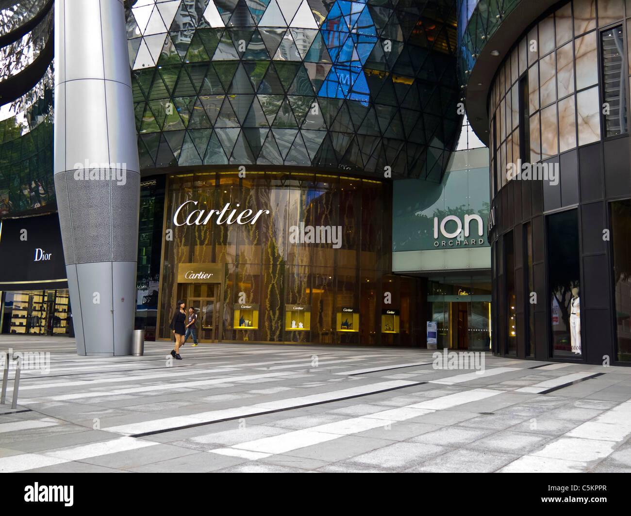 Singapore's ION Shopping Centre Stock Photo - Alamy