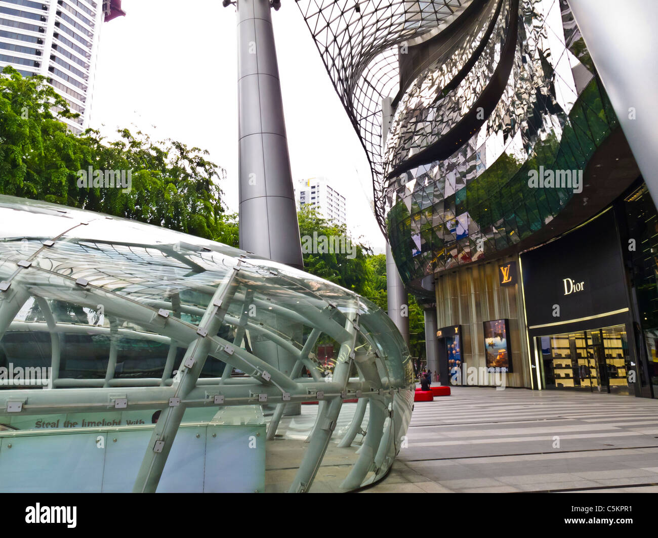 Singapore's ION Shopping Centre Stock Photo - Alamy