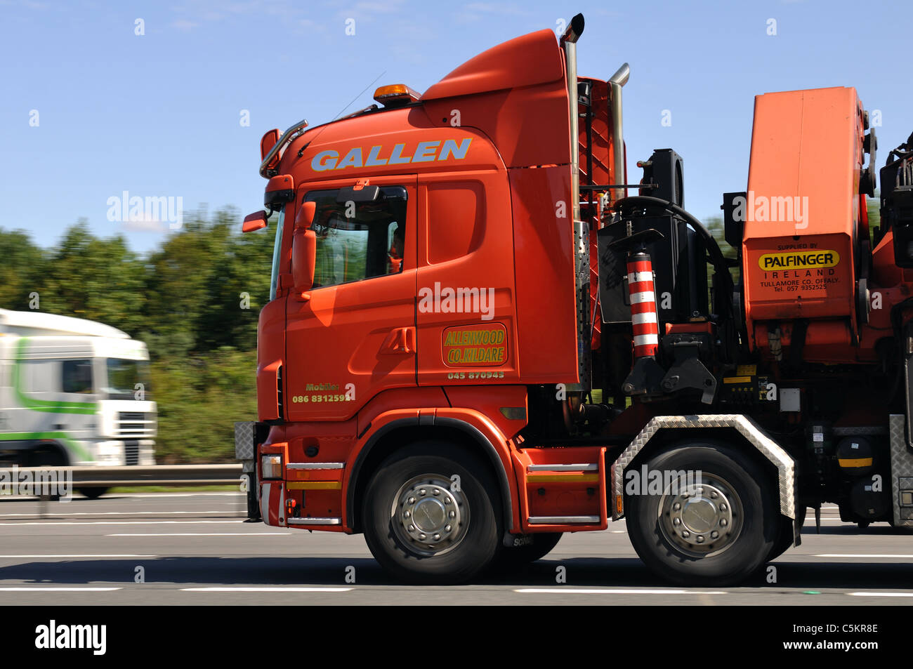 Uk lorry cab hi-res stock photography and images - Alamy