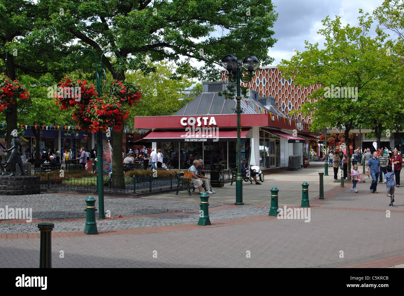 Mell Square, Solihull, West Midlands, England, UK Stock Photo - Alamy