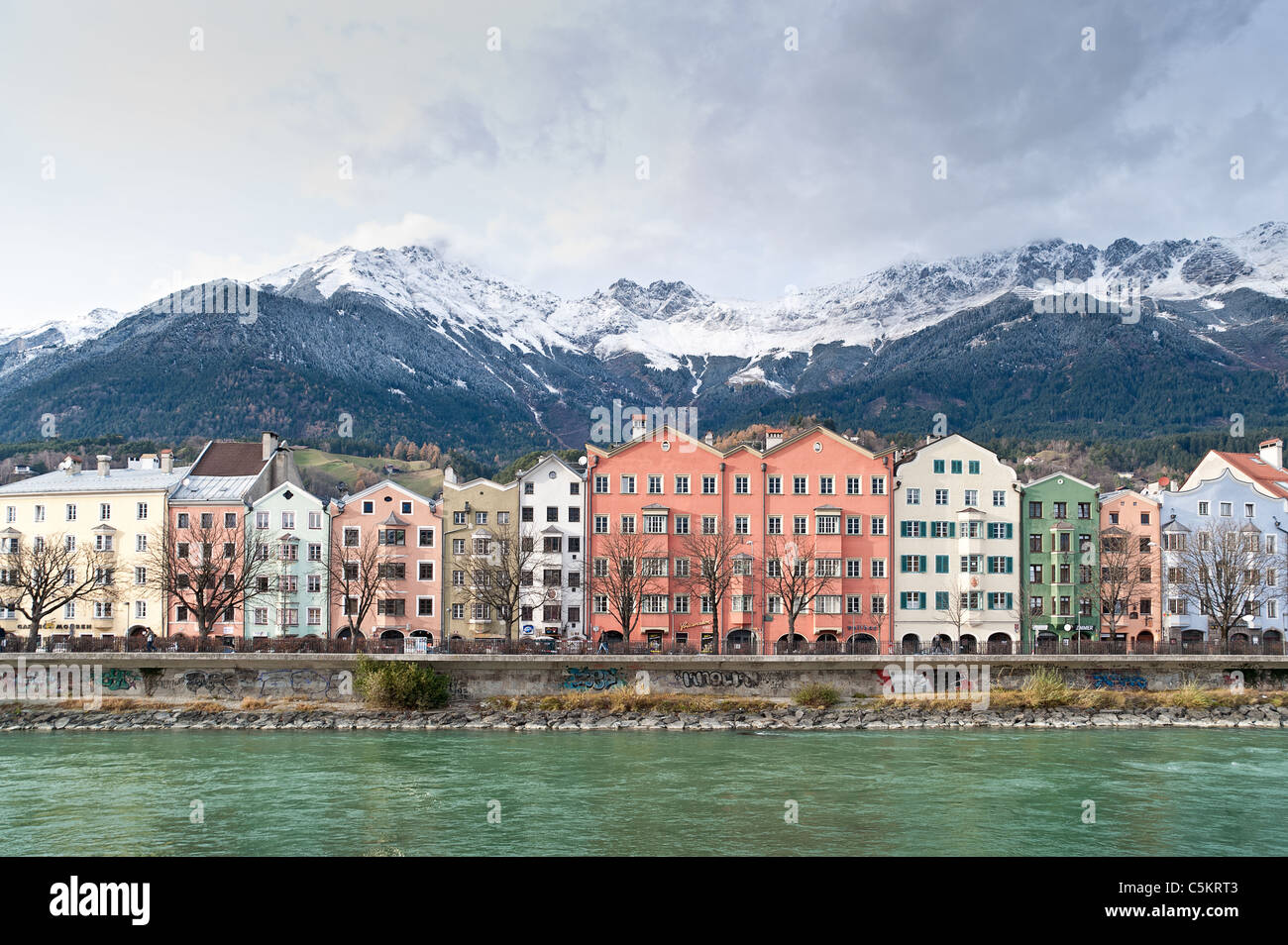 Beautiful innsbruck river inn hi-res stock photography and images - Alamy