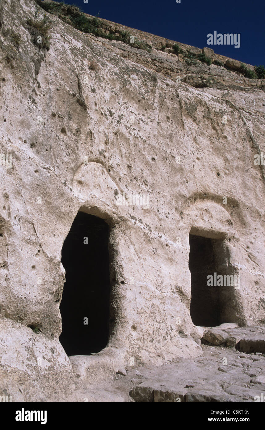 Ancient cave dwellings under threat hi-res stock photography and images ...