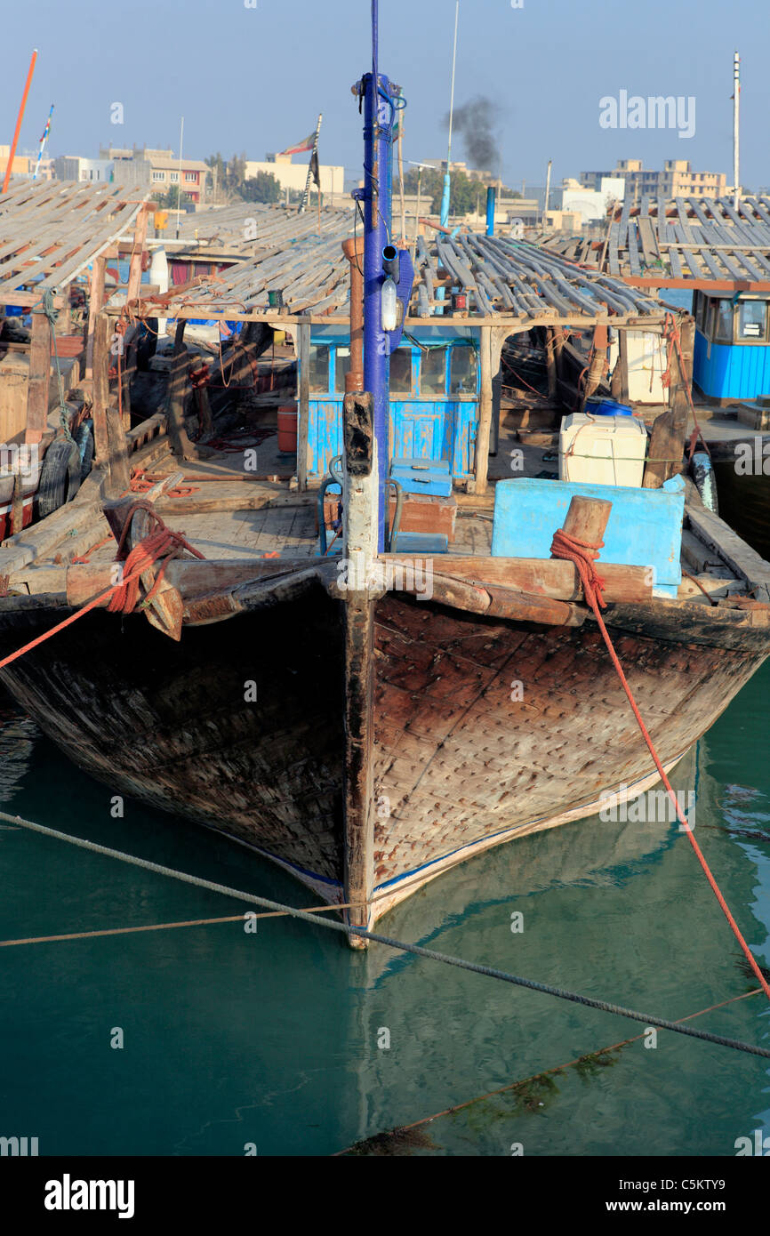 Traditional Persian Gulf (bandari) ships, Bushehr, province Bushehr ...