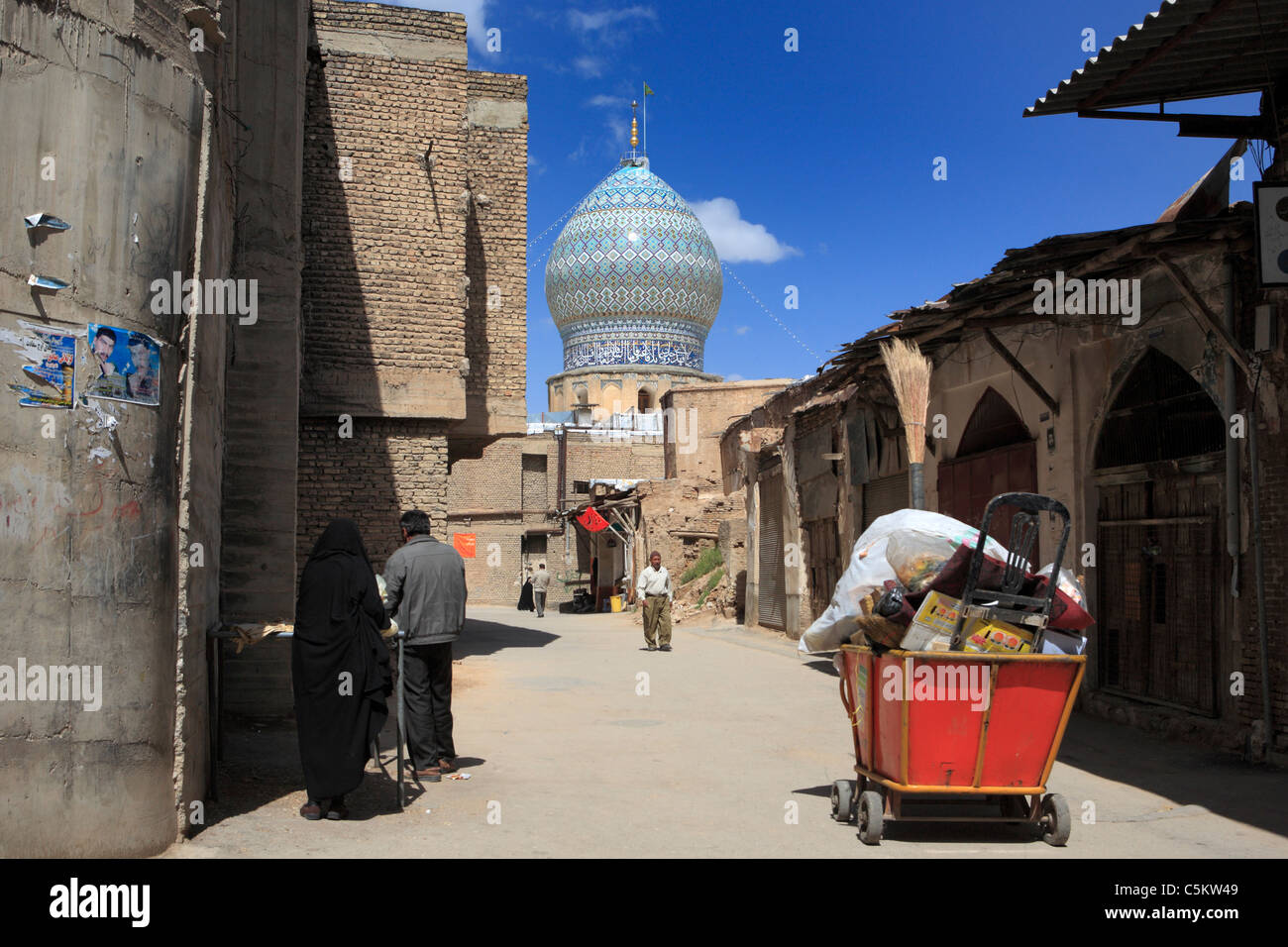 Chah-e Cherag shrine (19th century), Shiraz, province Fars, Iran Stock ...