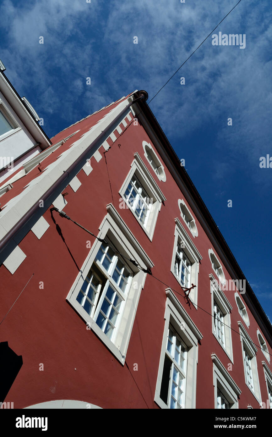 Historic house in old town Freiburg Stock Photo - Alamy
