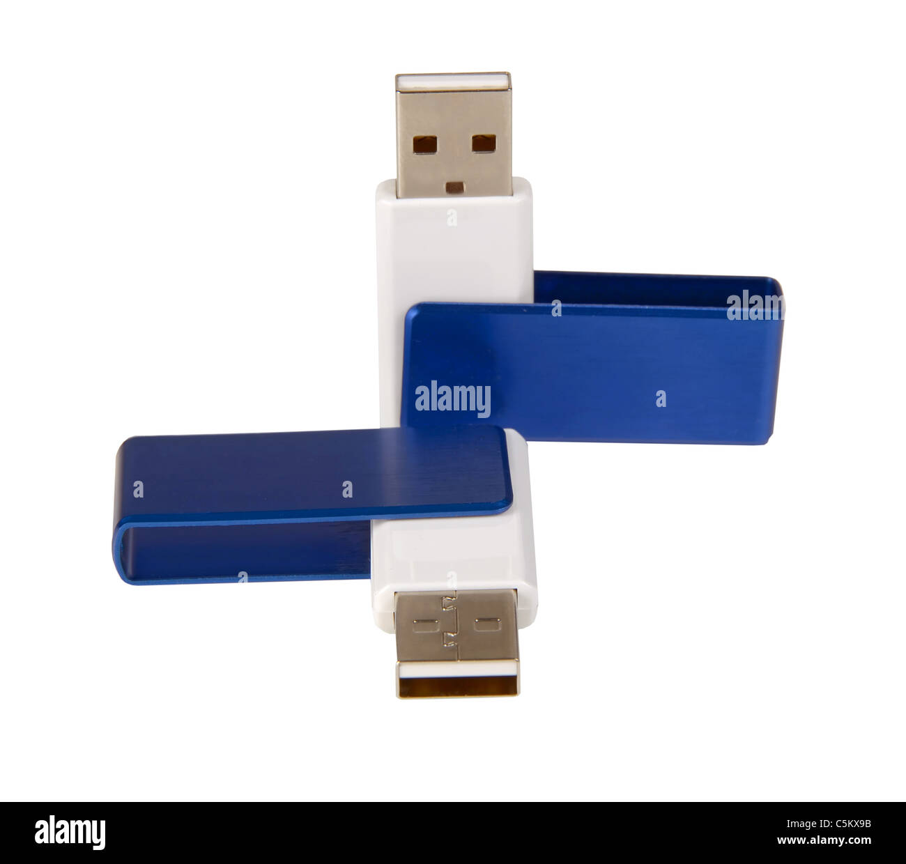 usb flash drive isolated on white background Stock Photo - Alamy