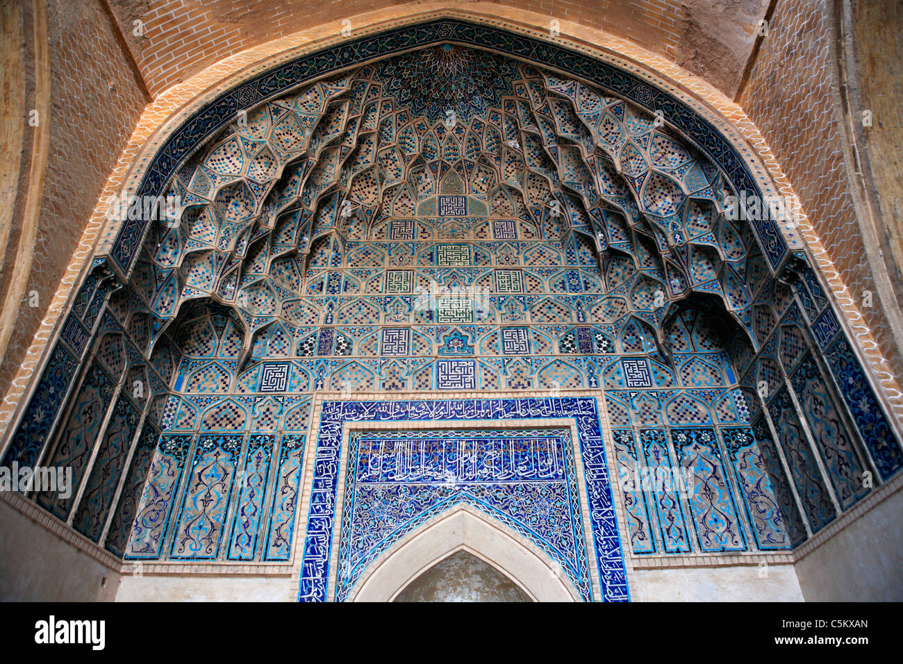 Friday mosque (11th-18th century), Isfahan, Iran Stock Photo - Alamy