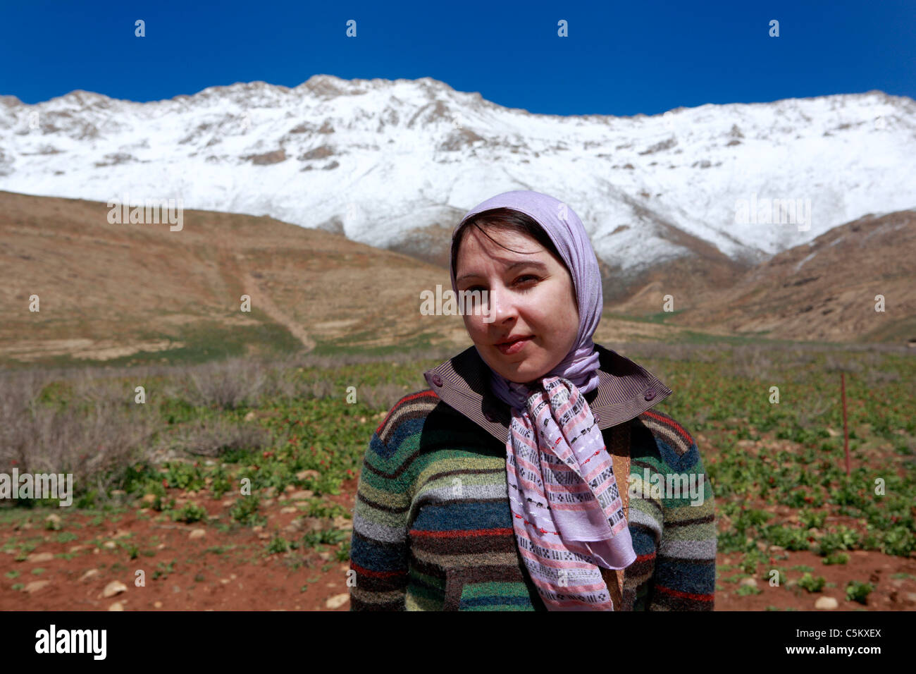 Zagros mountains, province Chahar-Mahal and Bakhtyaria, Iran Stock ...