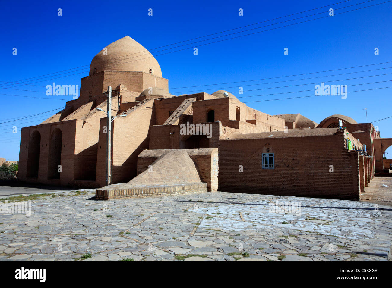 Friday mosque (12th century), Ardestan, province Isfahan, Iran Stock ...