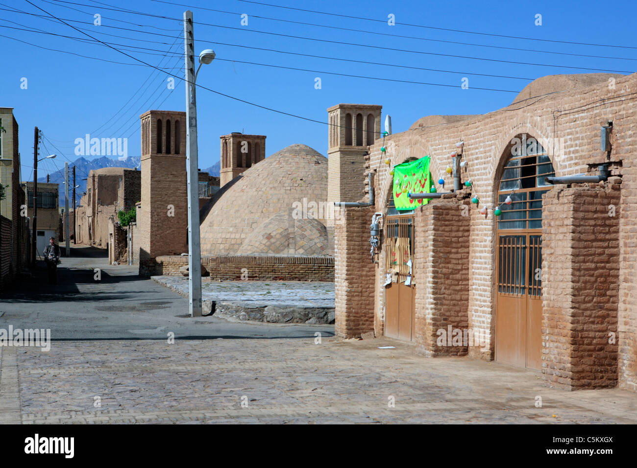 Friday mosque (12th century), Ardestan, province Isfahan, Iran Stock ...
