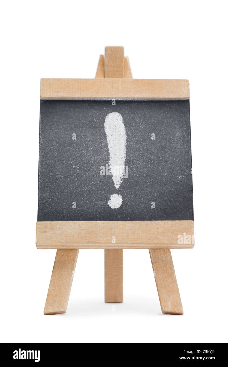 Exclamation mark text hi-res stock photography and images - Alamy