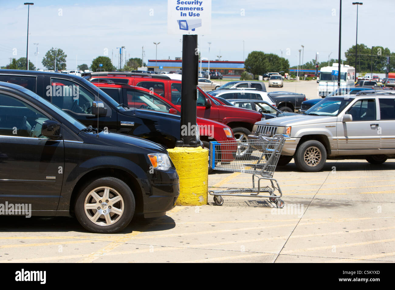 Walmart Parking Lot Cars