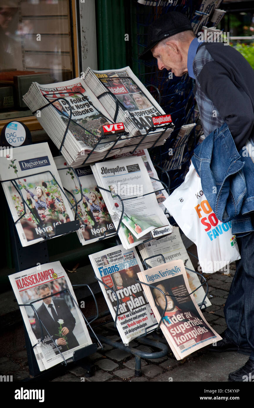 Norwegian newspapers during a week following the Utøya Island Youth ...