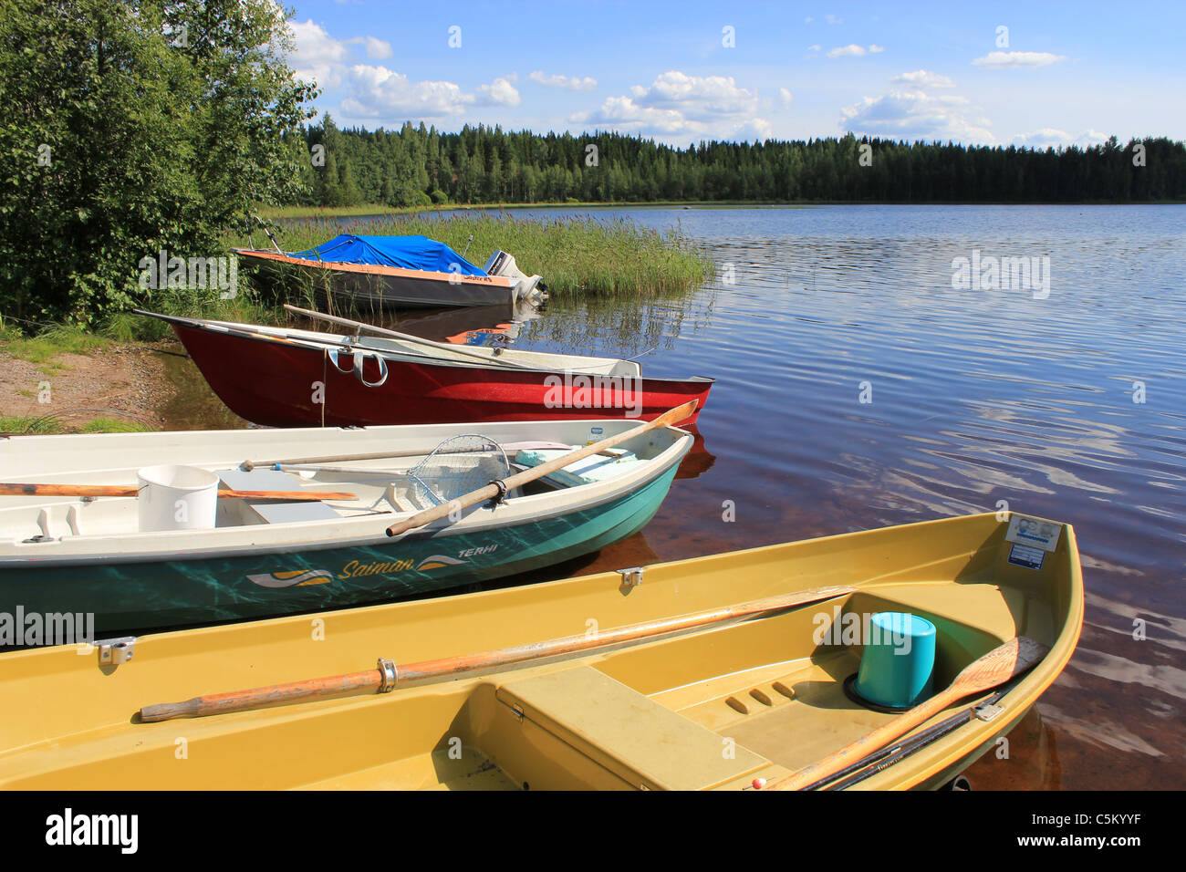 Small bay for boats Stock Photo - Alamy