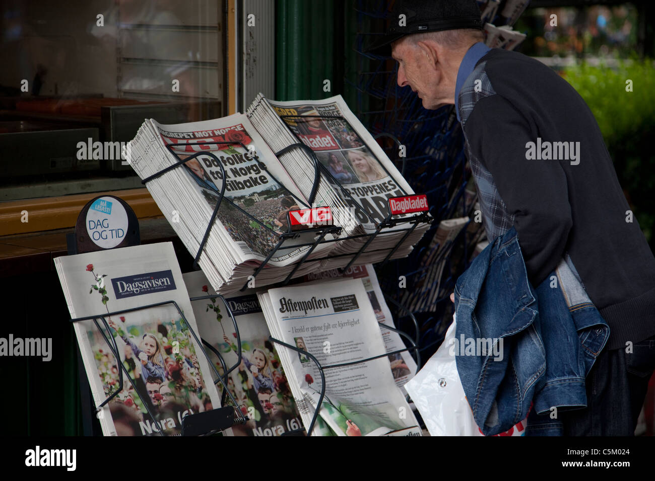 Norwegian newspapers during a week following the Utøya Island Youth ...