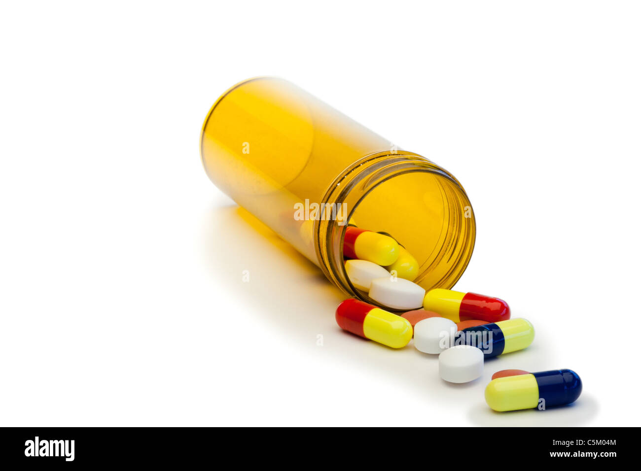 Spilled pills Cut Out Stock Images & Pictures - Alamy