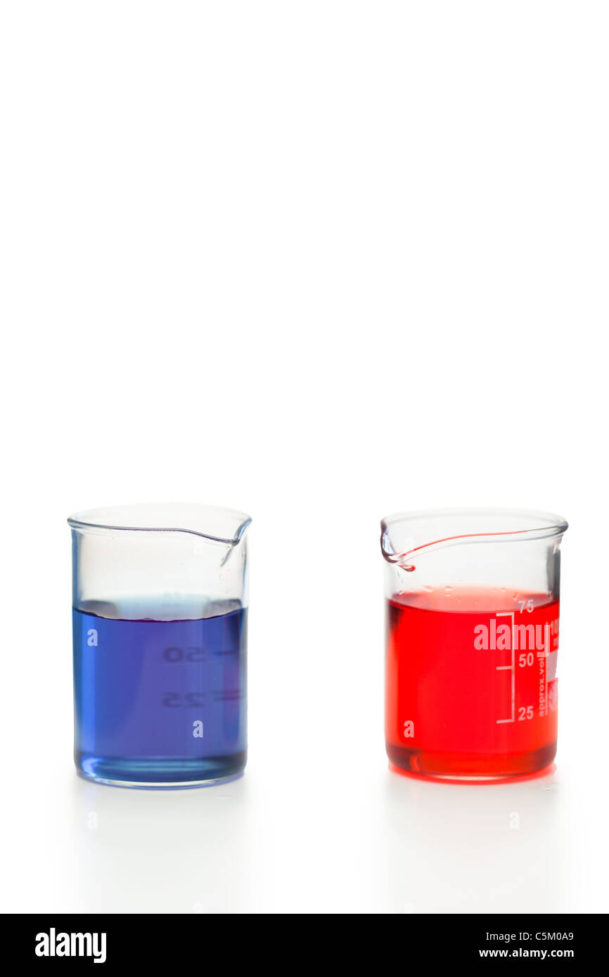 Glass clear amber liquid Cut Out Stock Images & Pictures - Alamy