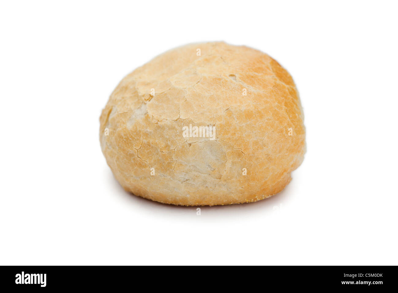 Bread role isolated on a white background Stock Photo - Alamy