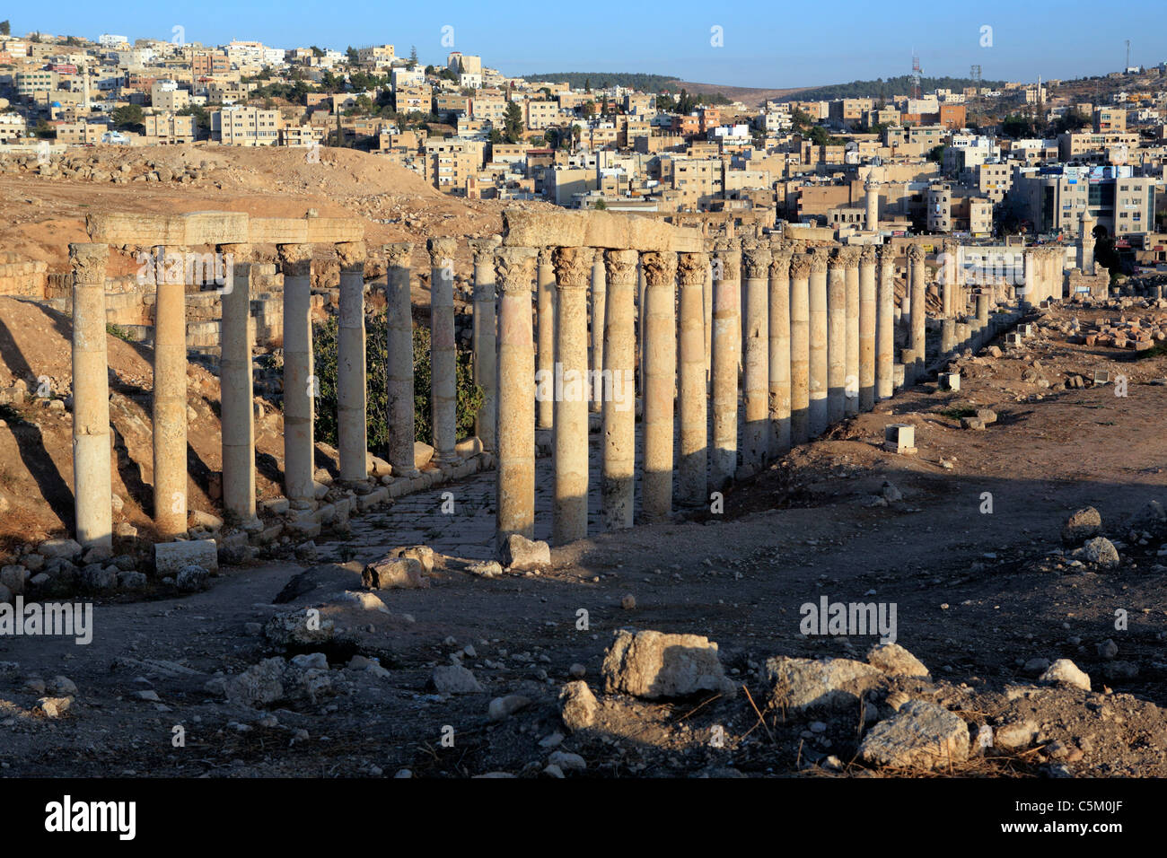 Ruins of ancient Gerasa (2nd-6th century), UNESCO World Heritage site ...