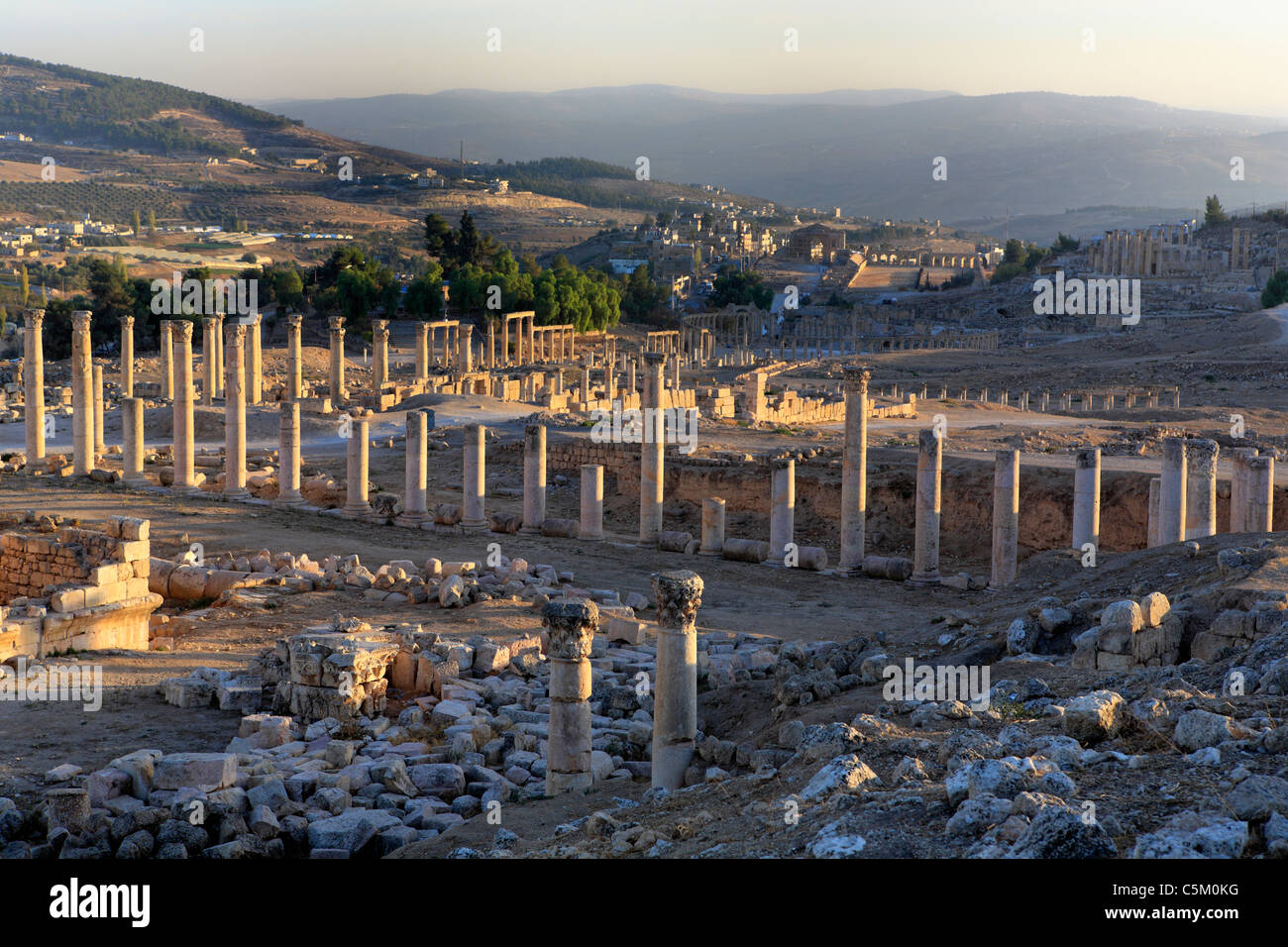 Ruins of ancient Gerasa (2nd-6th century), UNESCO World Heritage site ...
