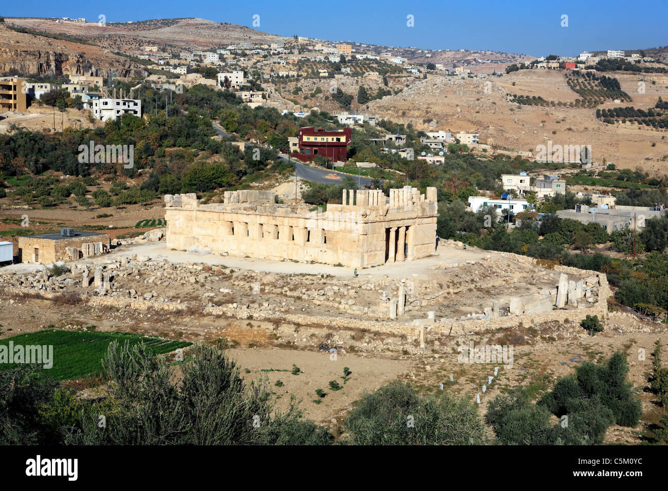 Palace Qasr al Abd near Iraq al Amir (2nd century BC), Jordan Stock ...